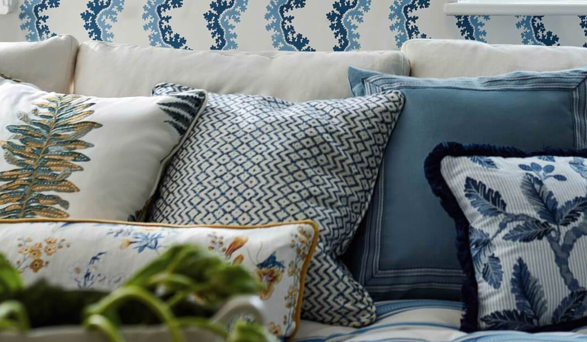 Experience Luxury with Sanderson's Fernery Embroidery Fabric